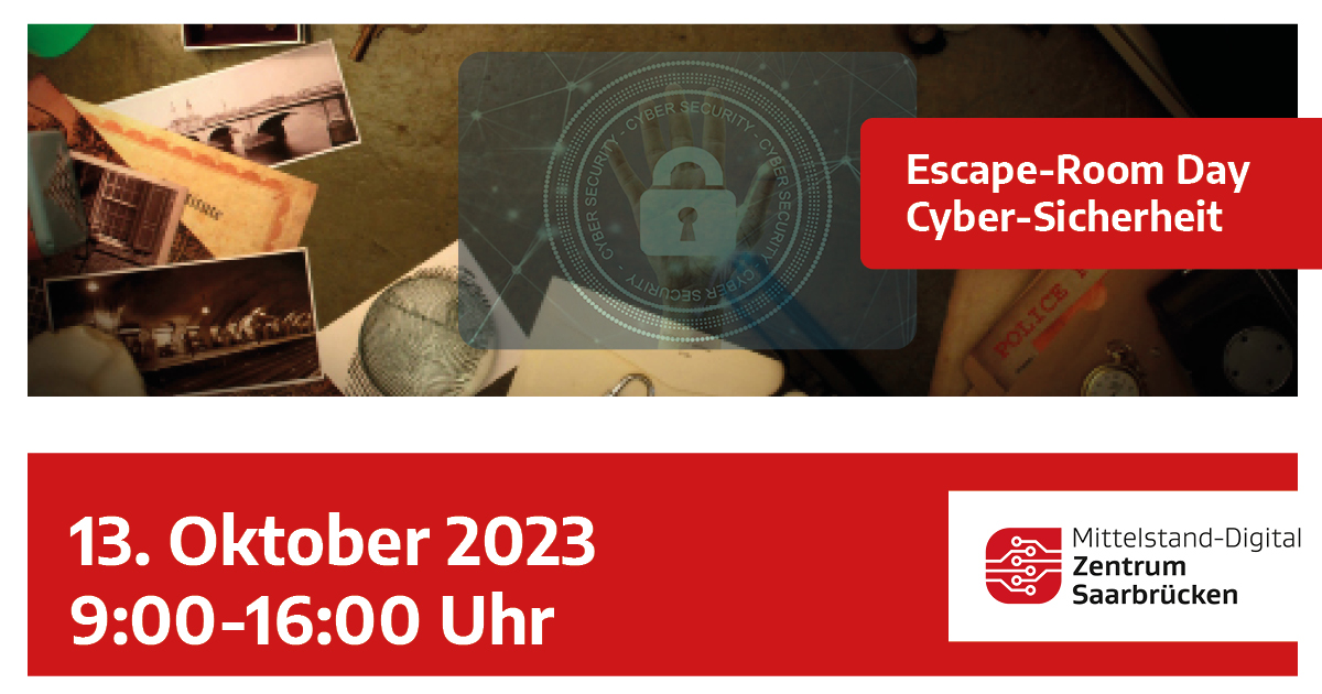 Anmelden zum Escape-Room Day am 13.10.2023 - Mittelstand Digitalzentrum ...